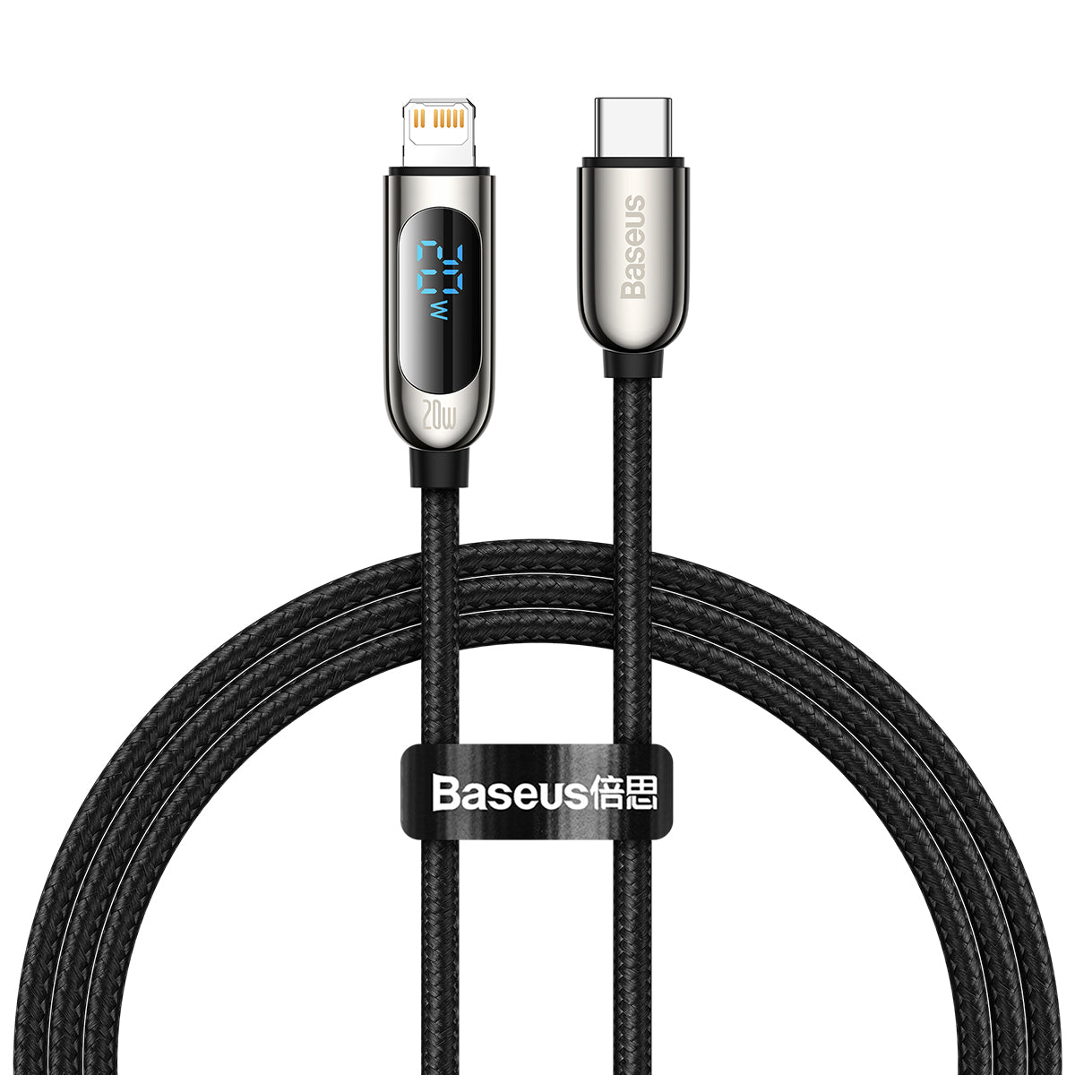 Baseus Display Fast Charging Data Cable Type-C To iPhone 20W (CATLSK-A